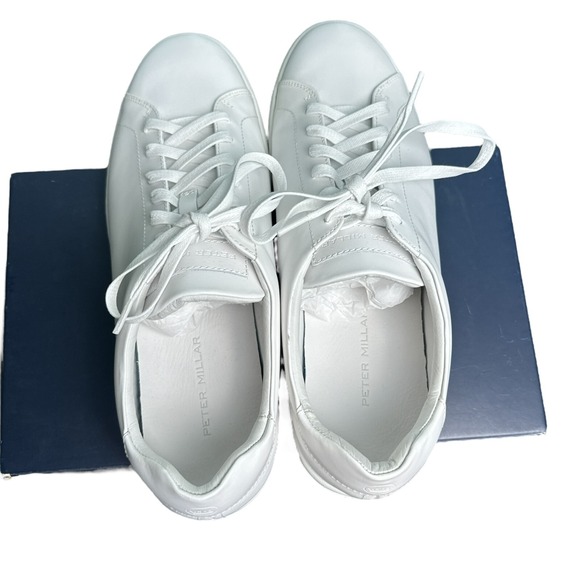 Peter Millar | Shoes | Peter Millar Vantage Lite Sneakers White Mens 1 ...